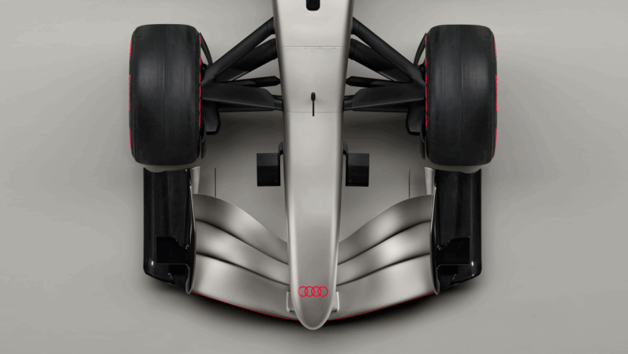 Audi revela design para a Fórmula 1 : CARROS COM CAMANZI